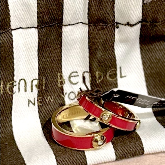 henri bendel | Jewelry | Nwt Henri Bendel Miss Bendel Yellow Goldpink ...